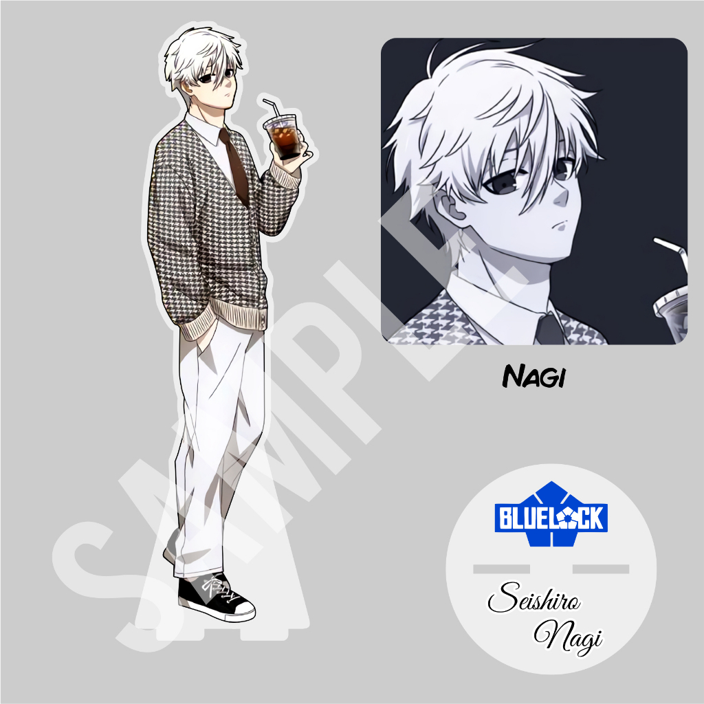 Jual Standee Blue Lock Stylish Akrilik UV | Isagi Bachira Kunigami ...