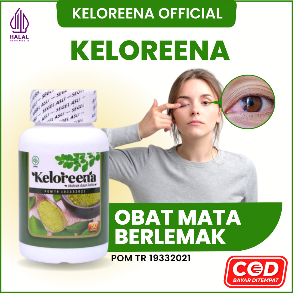 Jual Keloreena Obat Mata Pterygium, Mata Berkabut, Mata Berlemak ...