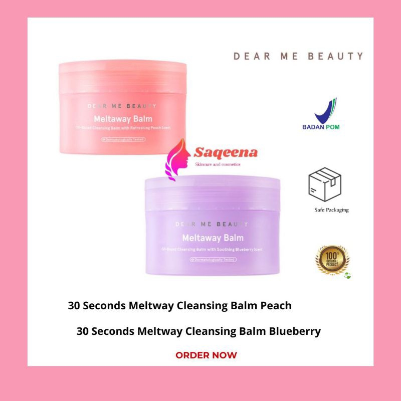 Jual Dear Me Beauty - 30 Seconds Meltaway Cleansing Balm Peach dan ...