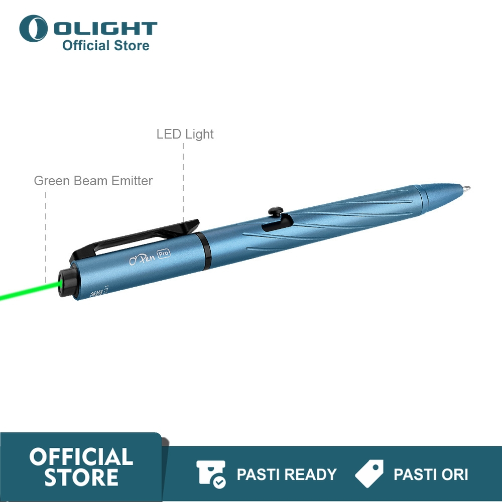Jual OLIGHT Open Pro Lake Blue + Green Laser Pointer Rechargeable ...