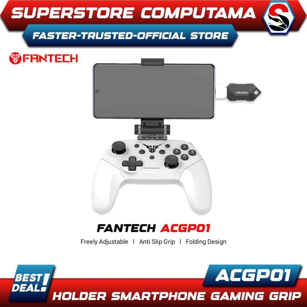 Jual Fantech Gamepad Holder Smartphone Gaming GRIP ACGP01 | Shopee ...