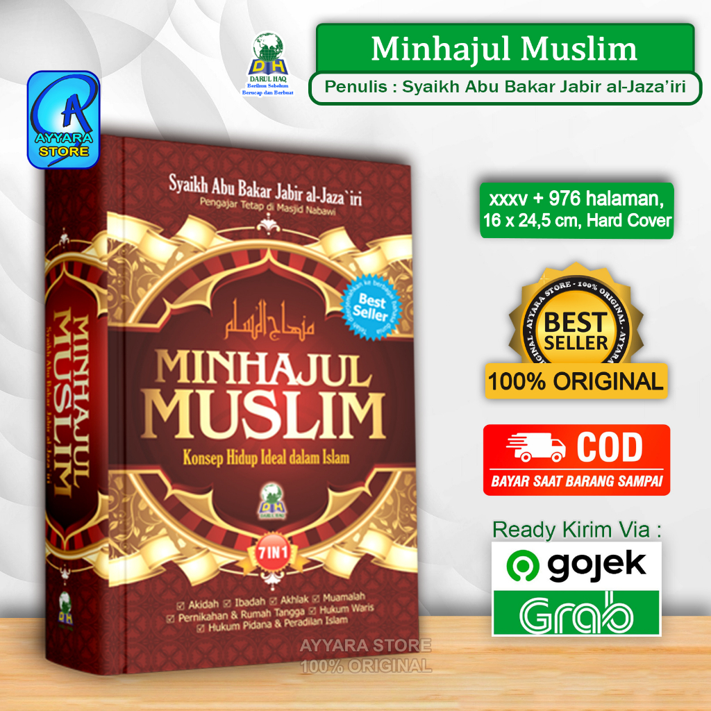 Jual Minhajul Muslim - Konsep Hidup Ideal Dalam Islam - Syaikh Abu Bakar Jabir al Jaza Iri ...