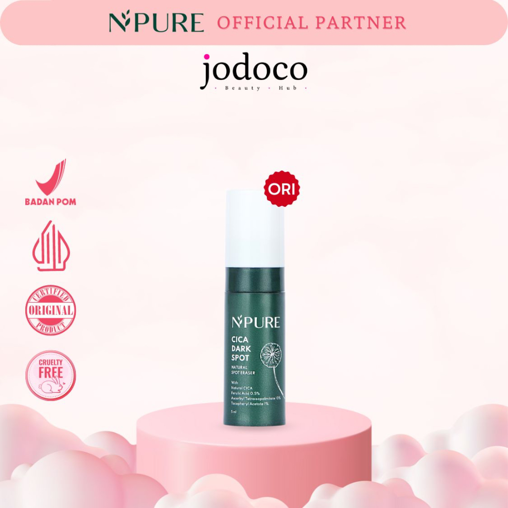 Jual NPure Dark Spot Eraser Cica Centella Asiatica Penghilang Bekas ...