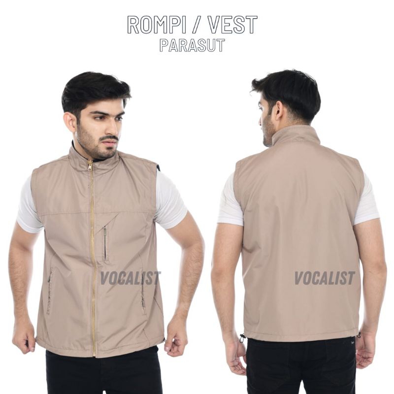 Jual ROMPI POLOS VEST/ROMPI LAPANGAN/ROMPI SERAGAMAN | Shopee Indonesia