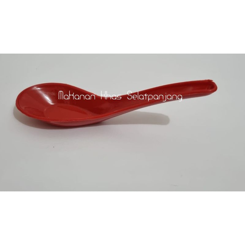 Jual Sendok Makan Merah Plastik Gm/Sendok Bubur | Shopee Indonesia