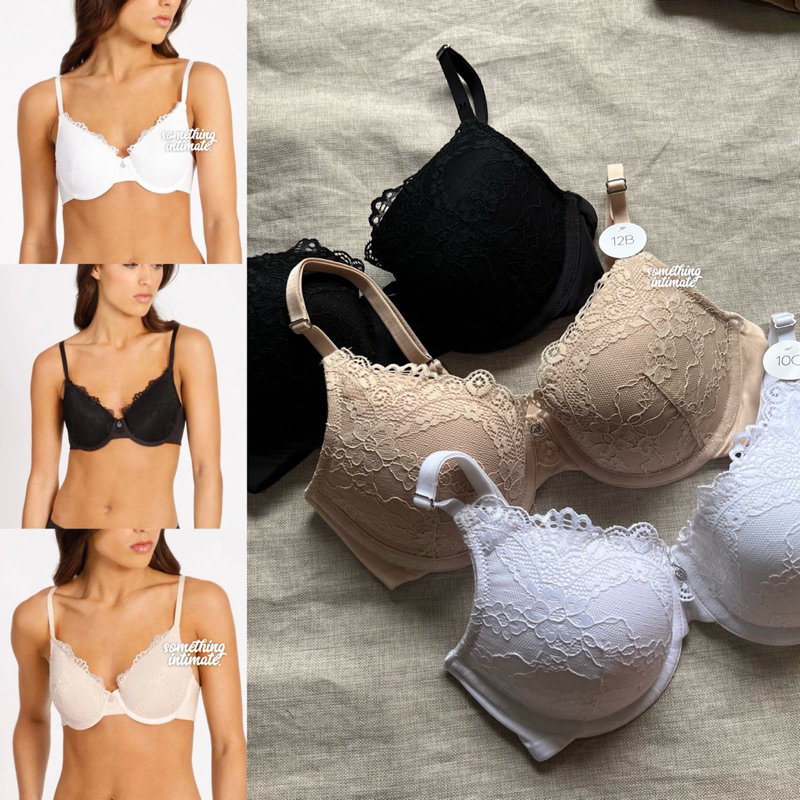 Jual CHLOE & LOLA / INC Full Coverage Lace Bra Big Size Bh Ukuran Beha Jumbo Full Cup Menopang ...