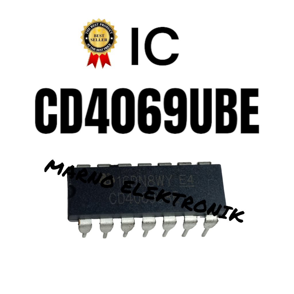 Jual IC CD4069UBE CD 4069 UBE CD 4069UBE ASLI ORI ORIGINAL | Shopee ...