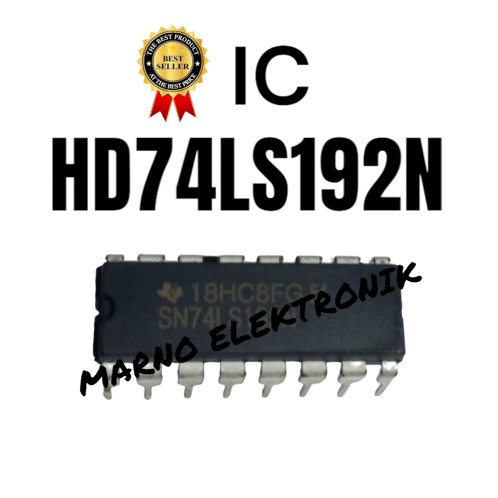Jual IC HD74LS192N HD 74LS192 N HD 74LS192N ASLI ORI ORIGINAL | Shopee ...
