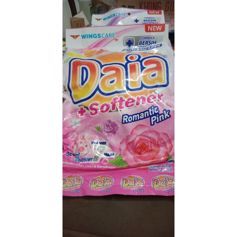 Jual Daia +Softener Romantic Pink 1,6 kg | Shopee Indonesia