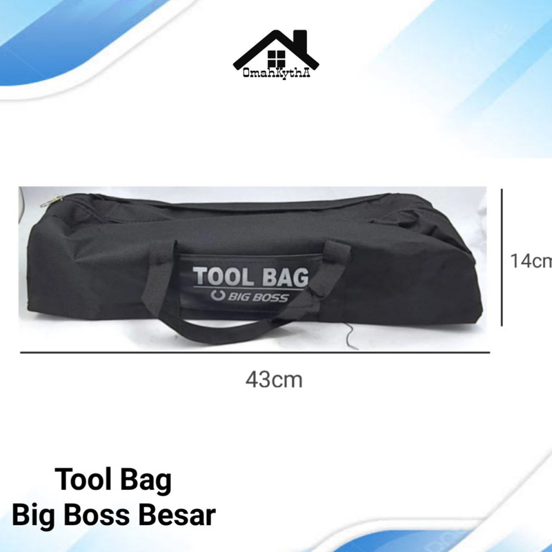 Jual Tool Bag Perkakas Besar BIG BOSS / Tas Alat Pertukangan | Shopee ...