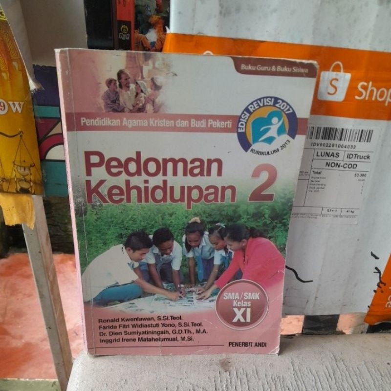 Jual buku agama kristen pedoman kehidupan untuk sma /smk kelas XI/11/2 ...