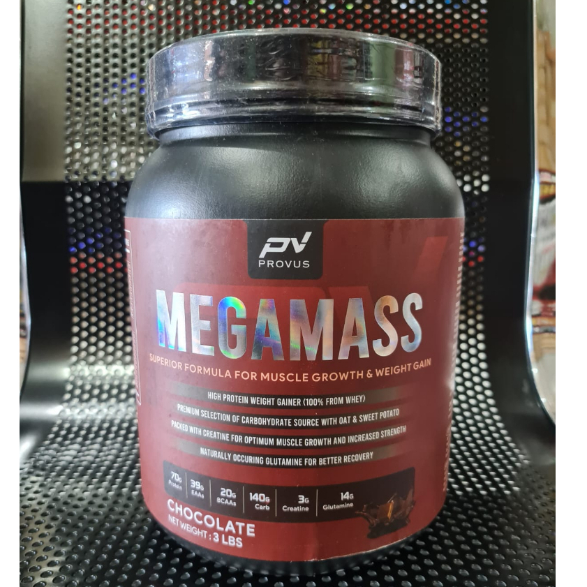 Jual Provus MegaMass Gainer 3lbs Supplement Fitness Bulking Susu ...