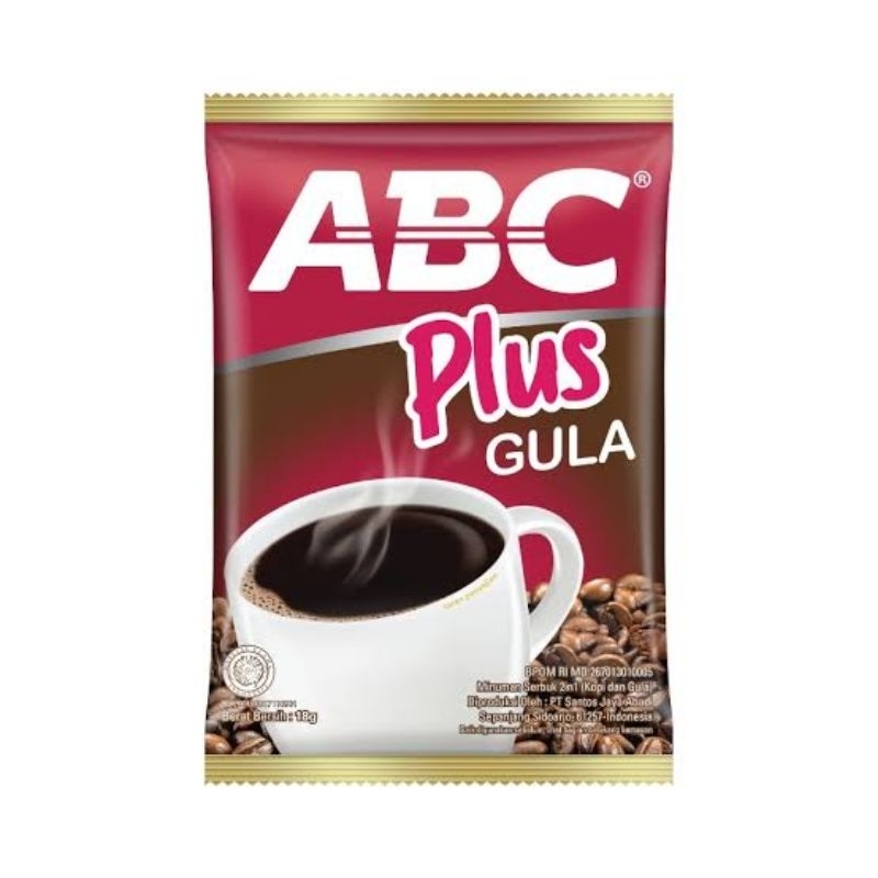 Jual Kopi ABC plus gula isi 10 sachet | Shopee Indonesia