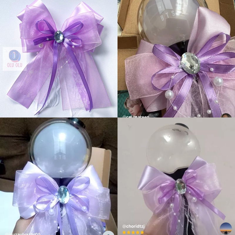 Jual Pita Lightstick / Ribbon Lightstick AESPA - Purple, Ungu AESPA ...