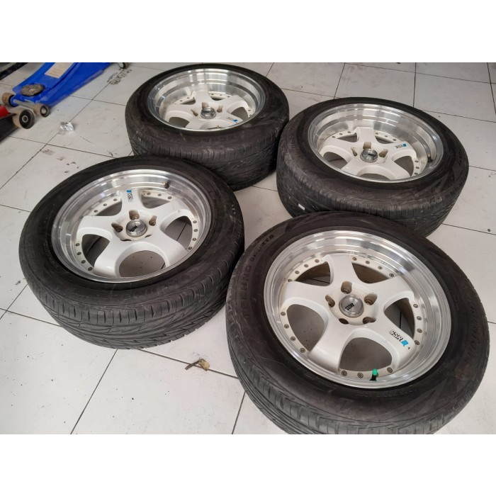 Jual Velg Mobil Racing Bekas Ring 17 SSR R17 Lebar 7,5-9 Baut 5 BAN 225 55 R17 | Shopee Indonesia