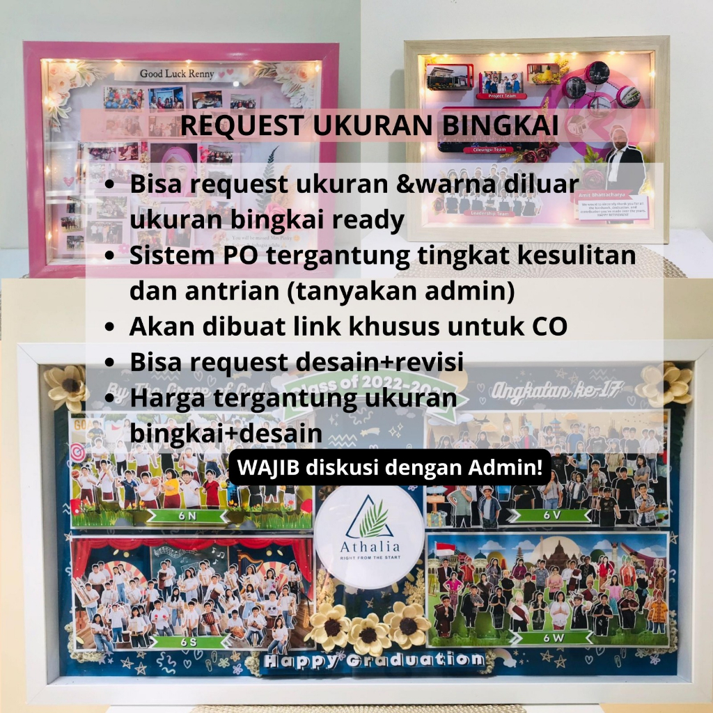 Jual PART 2 I Pop Up photo| Scrapbook | 3D photo frame| Bingkai 3D ...