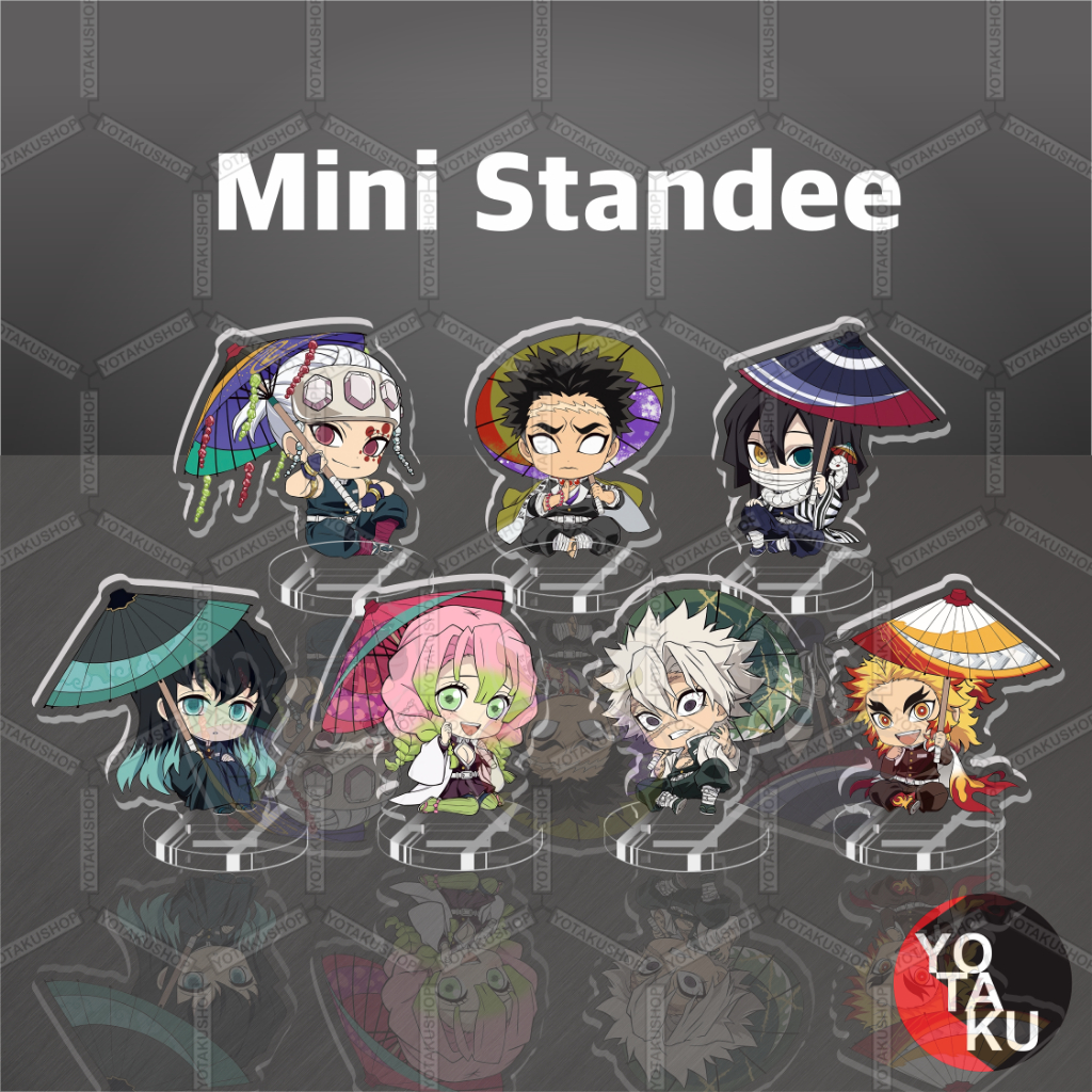 Jual Mini Standee Figure Anime Akrilik Kimetsu no Yaiba Hashira MST204 ...