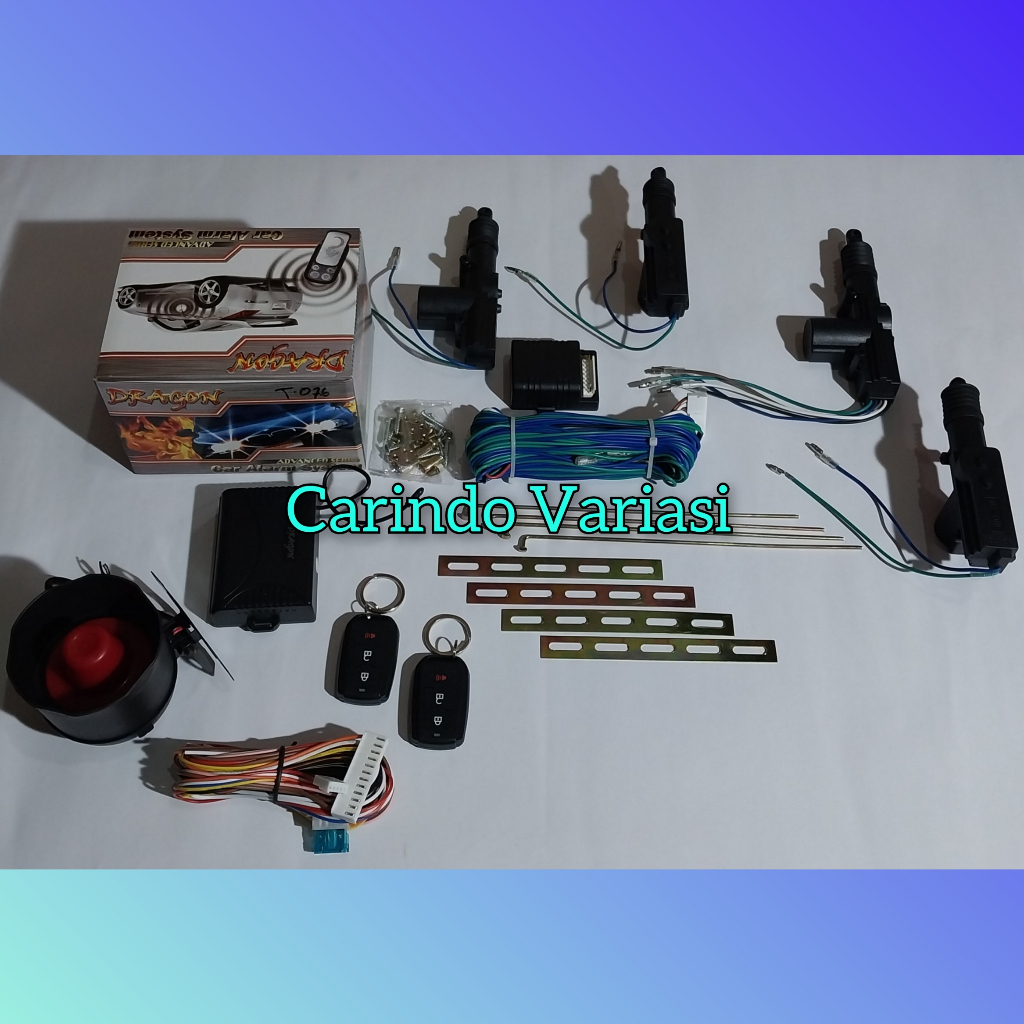 Jual Alarm System Khusus Mobil Kunci Avanza dan Central Lock Set 4 ...