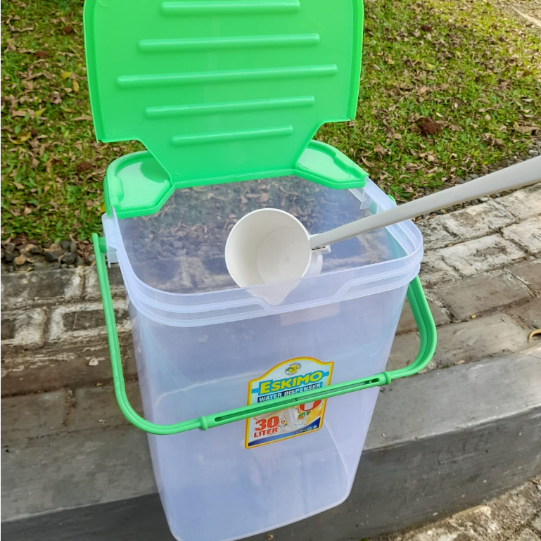 Jual Tempat Es 30 liter Water Dispenser ESKIMO TABITHA Toples Wadah Es ...
