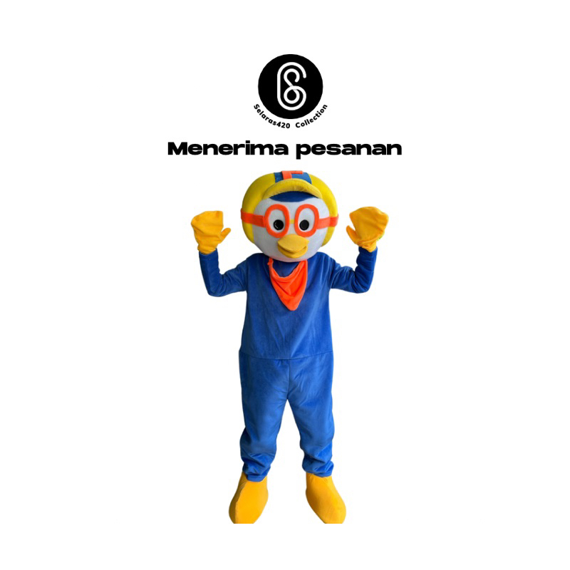 Jual KOSTUM BADUT TERMURAH KARAKTER PORORO | Shopee Indonesia