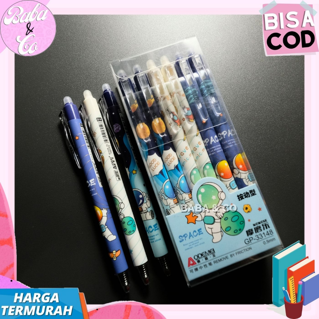 Jual PULPEN CETEK BISA HAPUS ODEMEI PEN EARASEABLE TINTA HITAM PENA ...