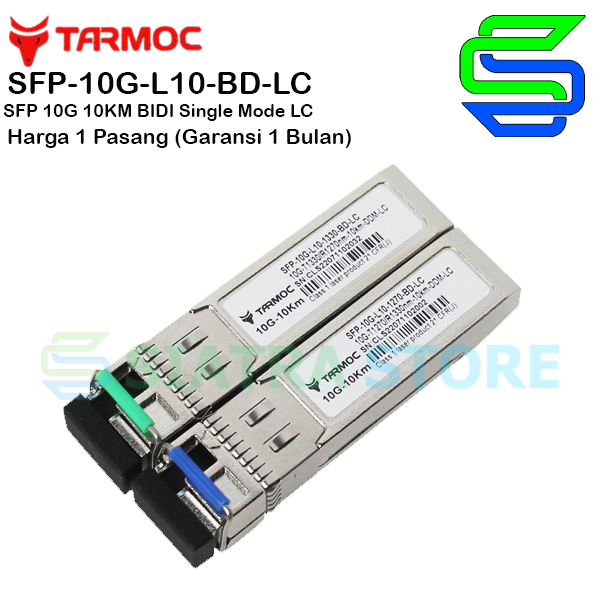 Jual SFP+ 10G BIDI 10KM | SFP-10G-BD-10KM | Singlecore LC (Mikrobit, Mikrotik, Cisco Compatible ...