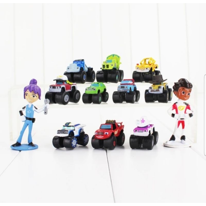 Jual SALE !!! MINIATUR BLAZE AND THE MONSTER MACHINES MINI / KECIL ...