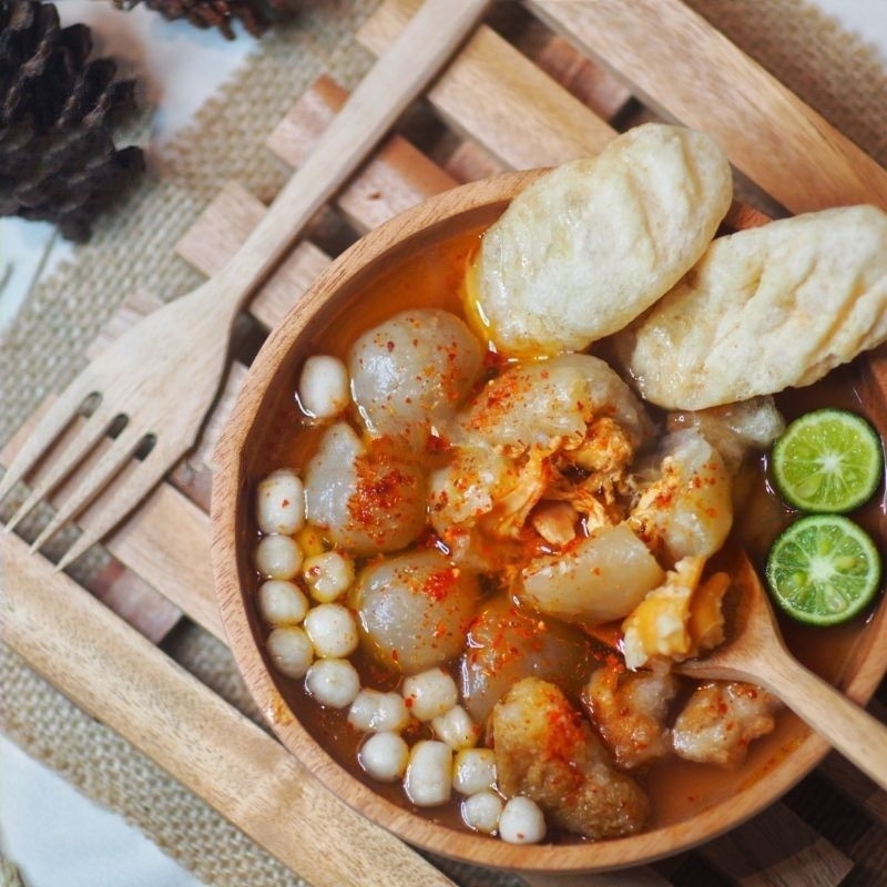 Jual Baso Aci Ayam Suwir Komplit Frozen Homemade | Shopee Indonesia