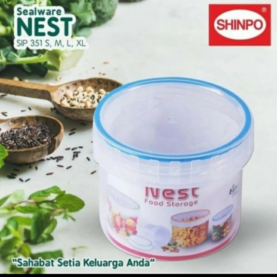 Jual toples serbaguna shinpo Nest ( SIP 351 S ) 295 ML | Shopee Indonesia