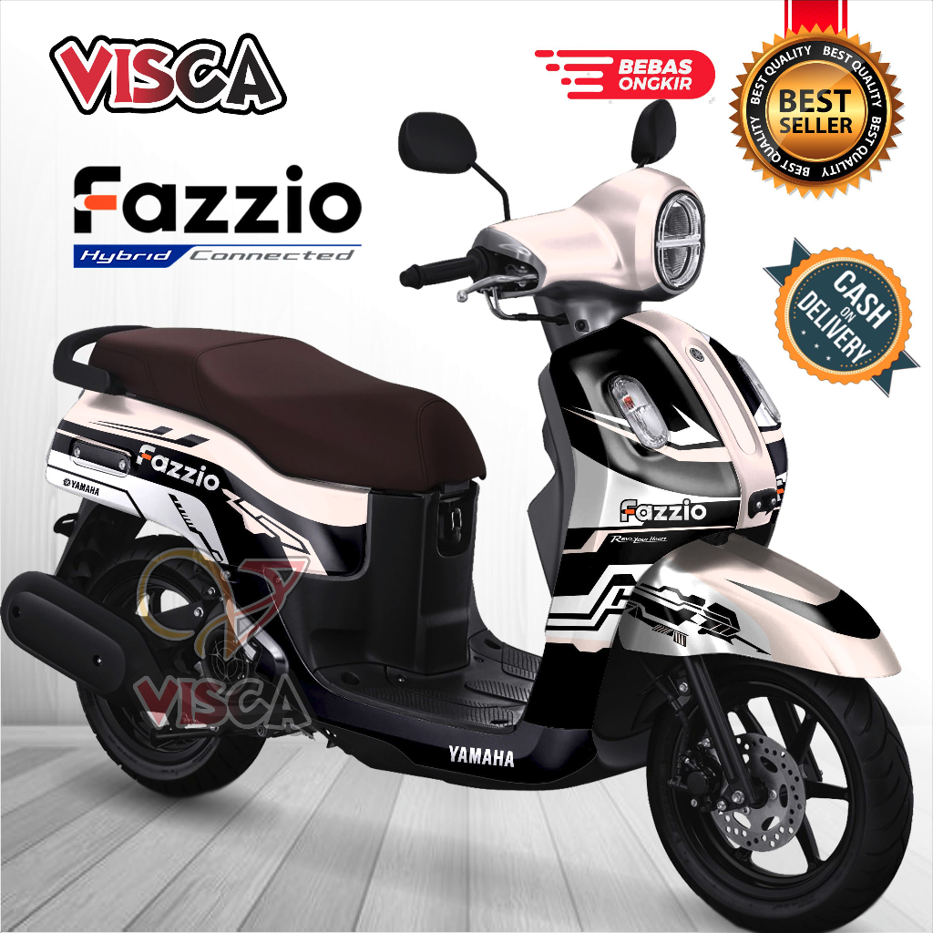 Jual Decal Yamaha Fazzio Full Body Stiker Fazzio Variasi Full Body ...
