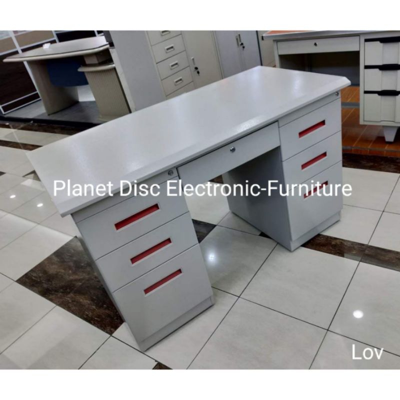 Jual Meja Kantor Plat Besi Meja Kerja Meja Besi meja anti rayap meja ...