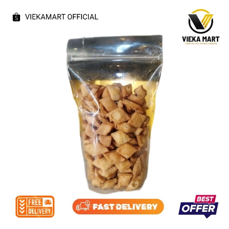 Jual Snack Cemilan Kue Ketapang manis 200g | Shopee Indonesia