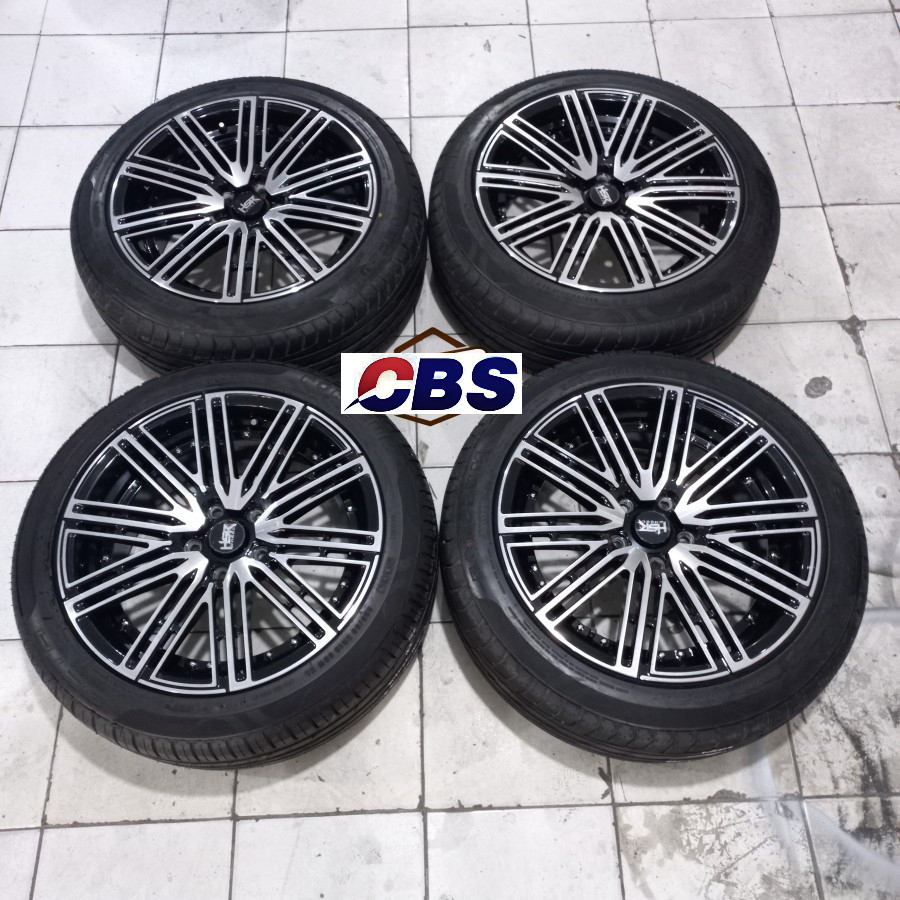 Jual VELG MOBIL SECOND TOMOK HSR RING 18 LEBAR 8 PCD 5X114,3 + BAN(3) 225 50 R18 | Shopee Indonesia