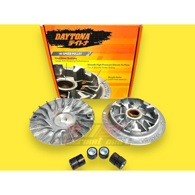 Jual RUMAH ROLLER DAYTONA RACING NMAX NEW , NMAX OLD, AEROX PULLEY KIT DAYTONA | Shopee Indonesia
