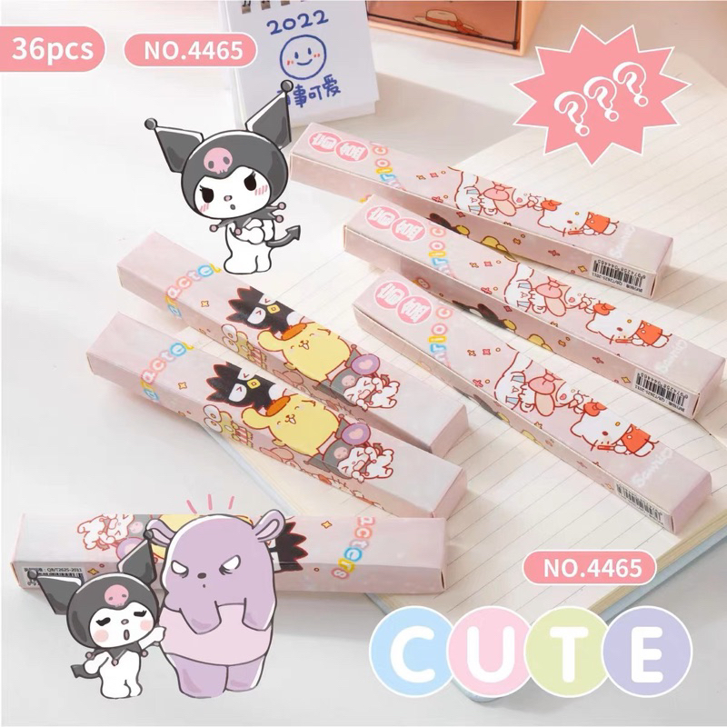 Jual SANRIO official license GuangBo pen blind box random gel pen ...