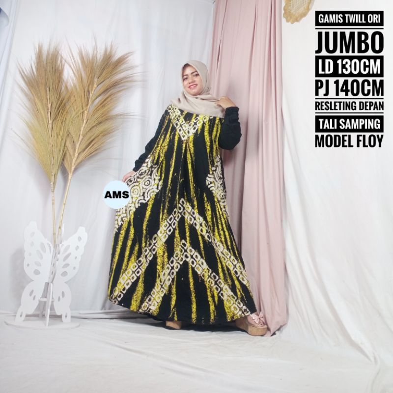 Jual Gamis Twill Jumbo Ld 130cm Tebal Premium Daster Twill Ori Tuwil ...