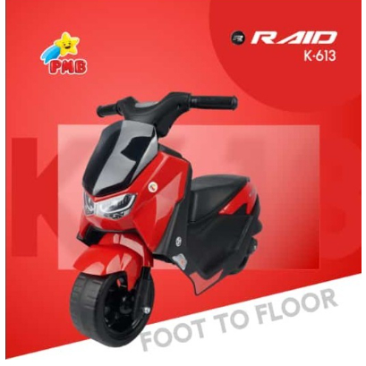 Jual PMB K613 Mainan Anak FOOT TO FLOOR MOTOR K613 RAID ( NON AKI ...