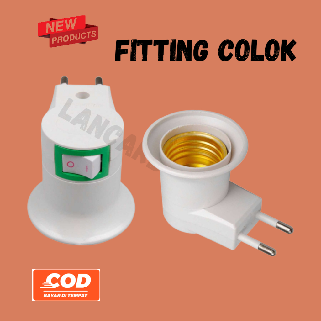 Jual fitting colok/fitting sni/fitting on off/fitting colok saklar ...
