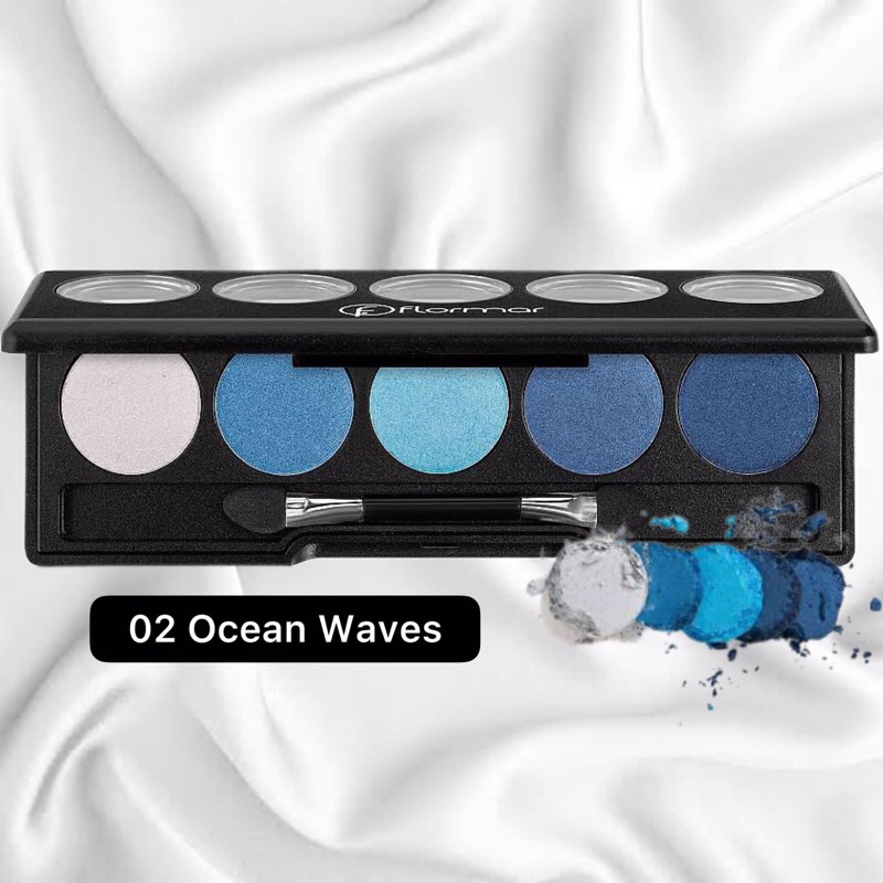 Jual Flormar Color Palette Eye Shadow 02 Ocean Waves - Eyeshadow ...