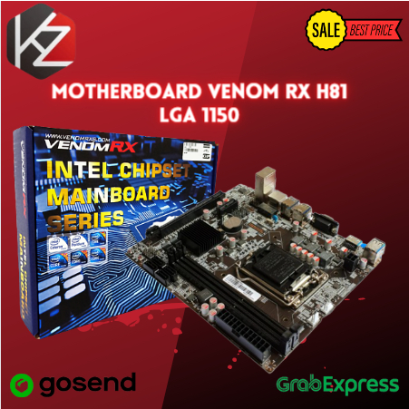 Jual MOTHERBOARD VENOM RX H81 LGA 1150 | Shopee Indonesia
