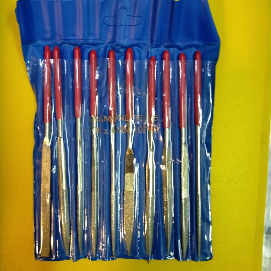 Jual alat Kikir mini kir kayu besi diamond Set Lengkap isi 10 pcs ...
