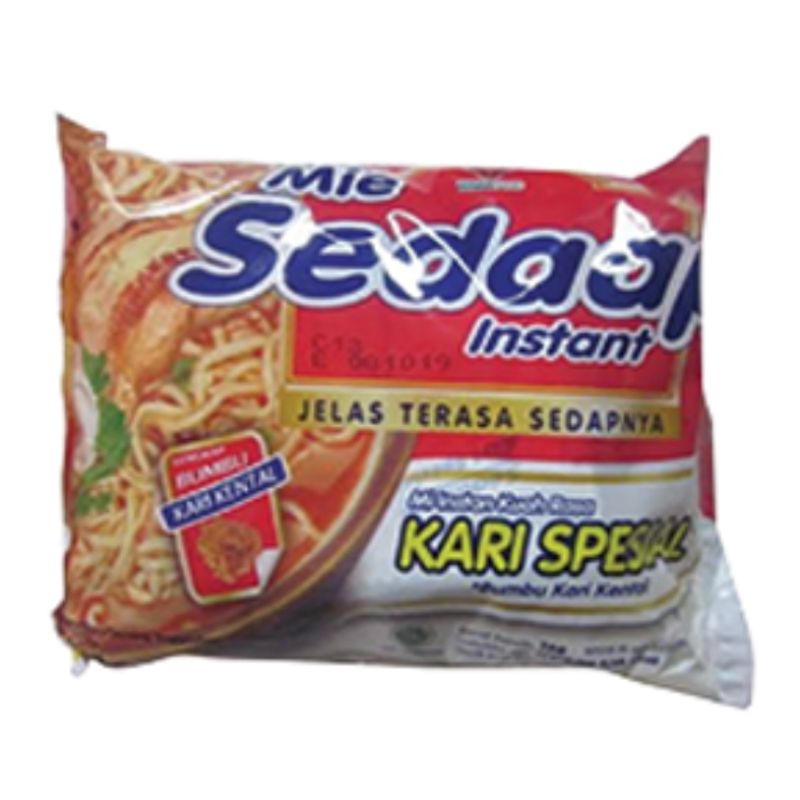 Jual Mie Instant Kari Spesial Sedaap 1 Dus isi 40pcs x 75g | Shopee ...