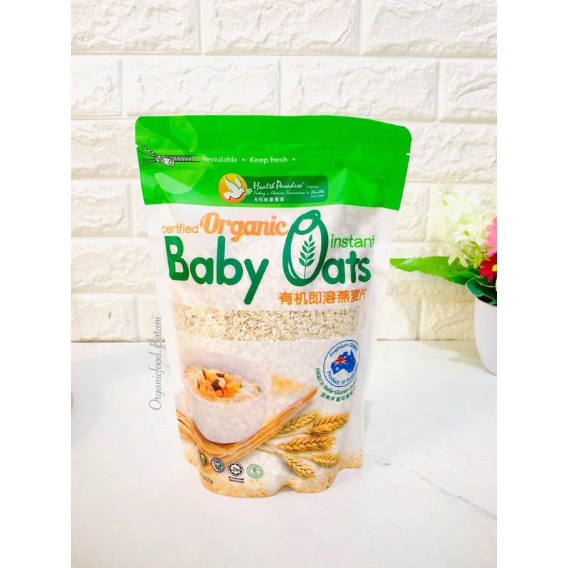 Jual Health Paradise Organic Instant Baby Oat 500g | Shopee Indonesia