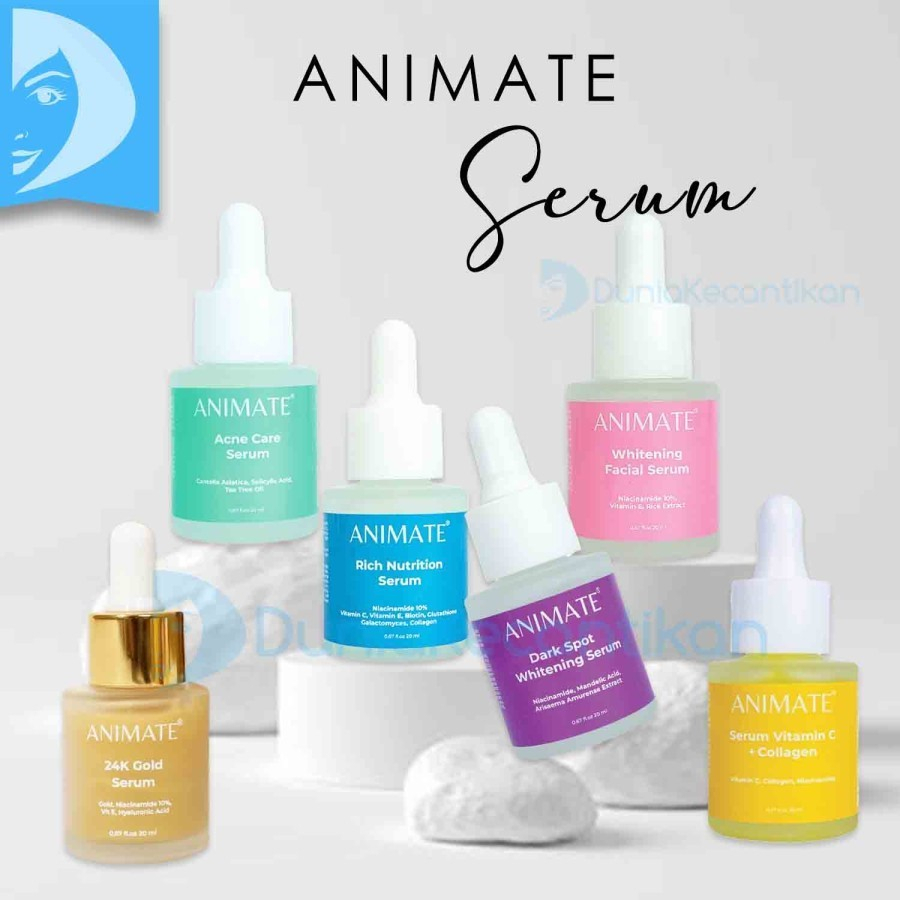 Jual Animate Whitening Face Serum / Serum Wajah / Animate Serum ...
