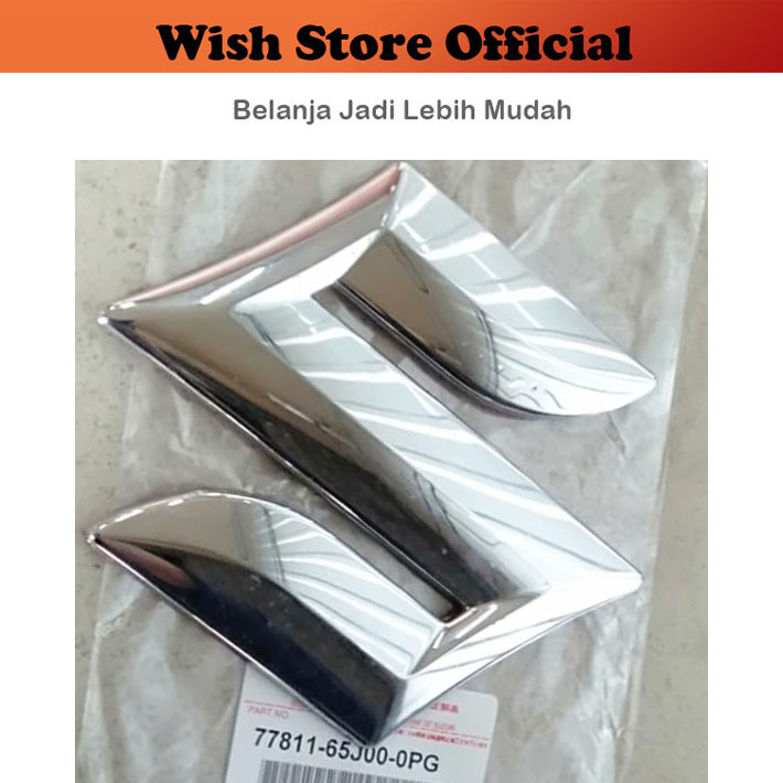 Jual [PCS] Emblem / Car Logo / Lambang Mobil Huruf S Suzuki APV Ignis Ertiga Swift SX4 Splash ...