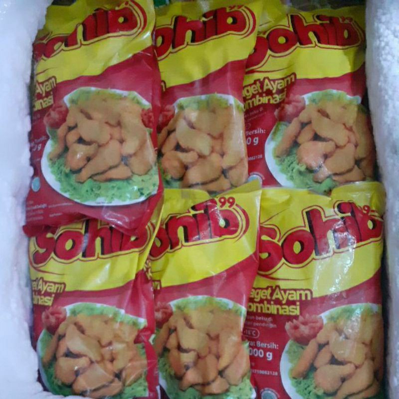 Jual Rp. 180.000/Karton Isi 6 pack Sohib Nuget Ayam 1 kg | Shopee Indonesia