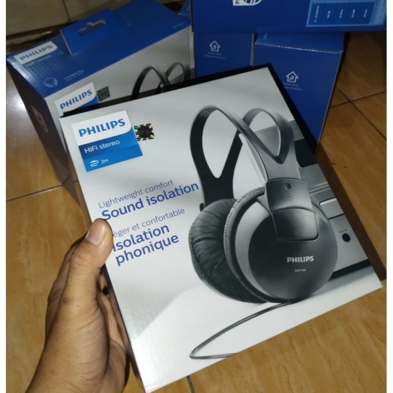 Jual Philips SHP 1900 Stereo Headphone - Garansi Resmi | Shopee Indonesia