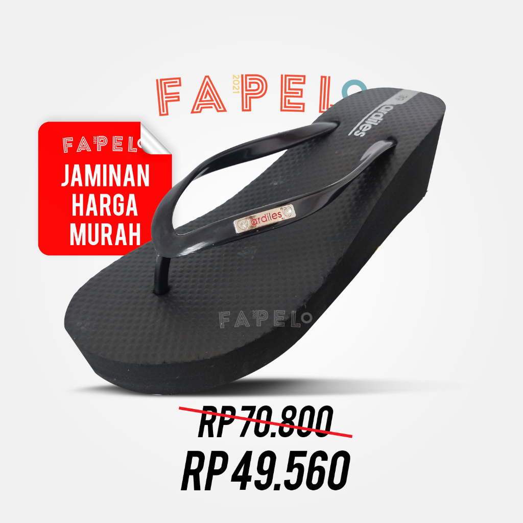 Jual ARDILES SANDAL JEPIT WEDGES WANITA DEWASA - TEFITY | Shopee Indonesia