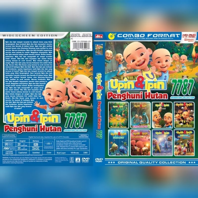 Jual Kaset Film Animasi UPIN IPIN PENGHUNI HUTAN [ 2023 ] | Shopee ...