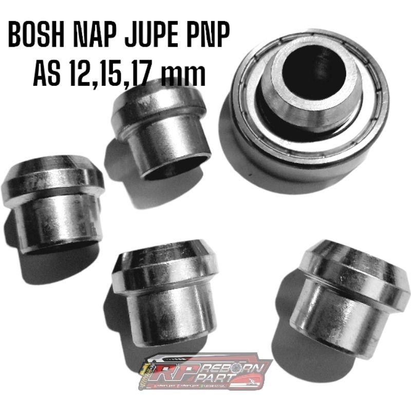 Jual Bosh bos nap gear tromol Jupiter bubut pnp as 12/15/17 mm presisi ...